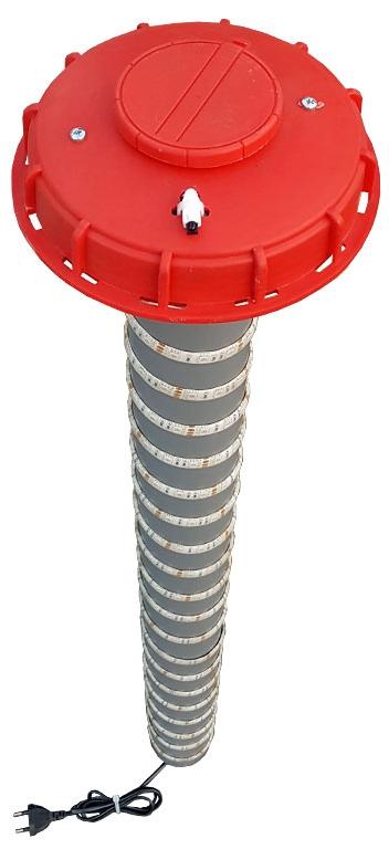 Leuchtwand aus IBC Containern - REKUBIK® Magazin